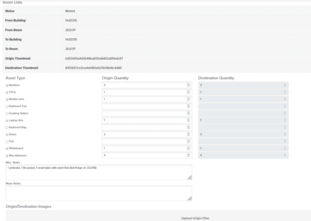 SAM Move Management - SAM Enterprise